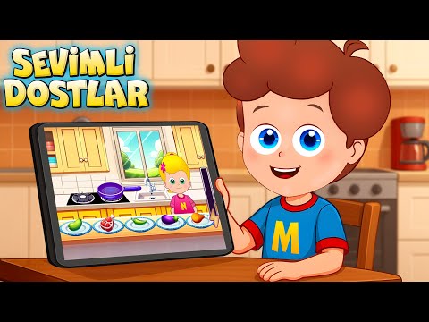 Minik Şef: Evde Yemek Yapma Oyunu 👩🏼‍🍳 – Çocuklar İçin Mutfak Eğlencesi