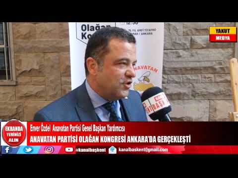 Enver Özdel-Anavatan Partisi Genel Başkan Yardımcısı