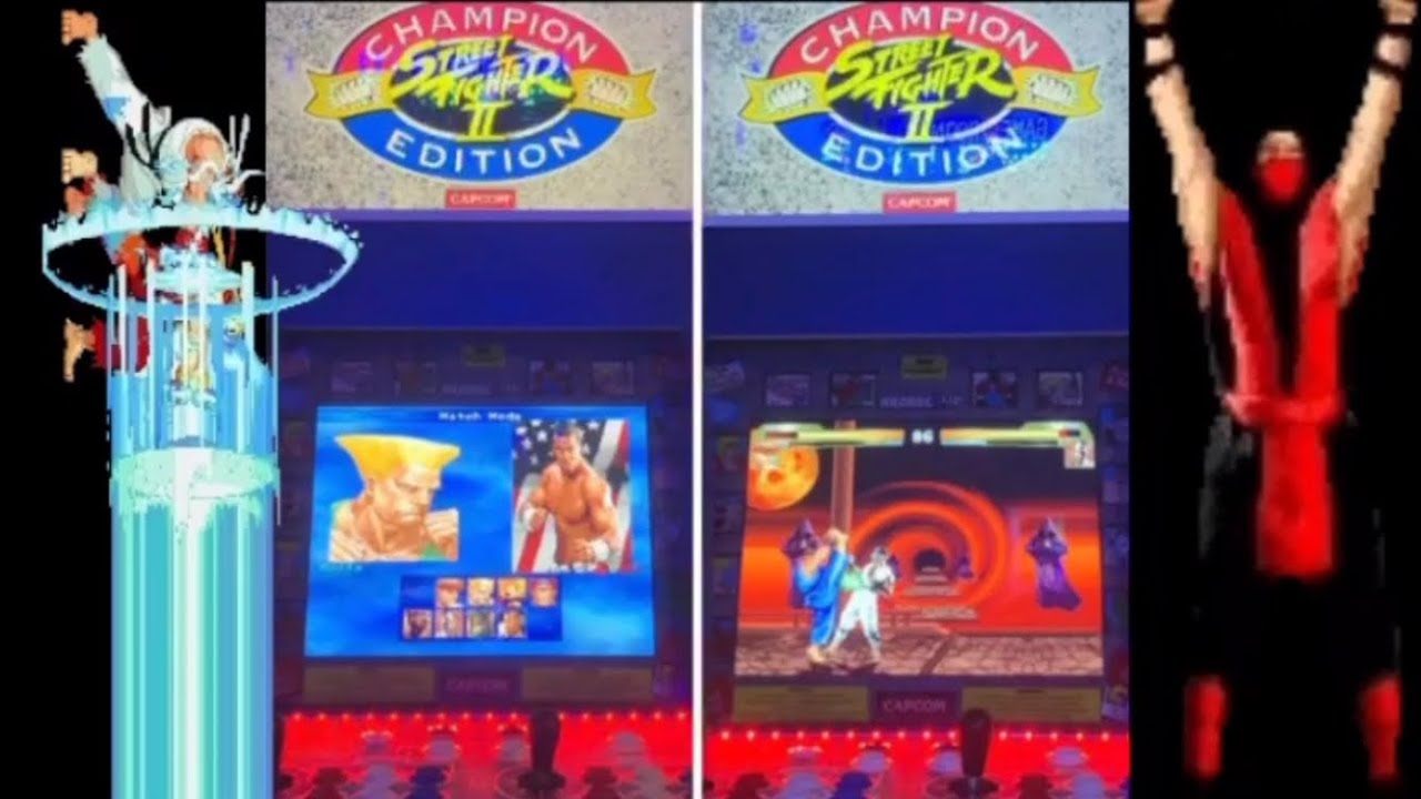 Arcade 1up big blue, Street fighter vs mortal kombat mugen dos build ...