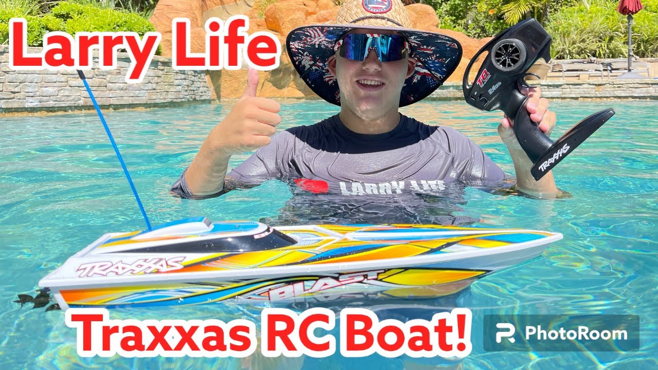 Larry Life Traxxas RC Boat! 🚤 - YouTube