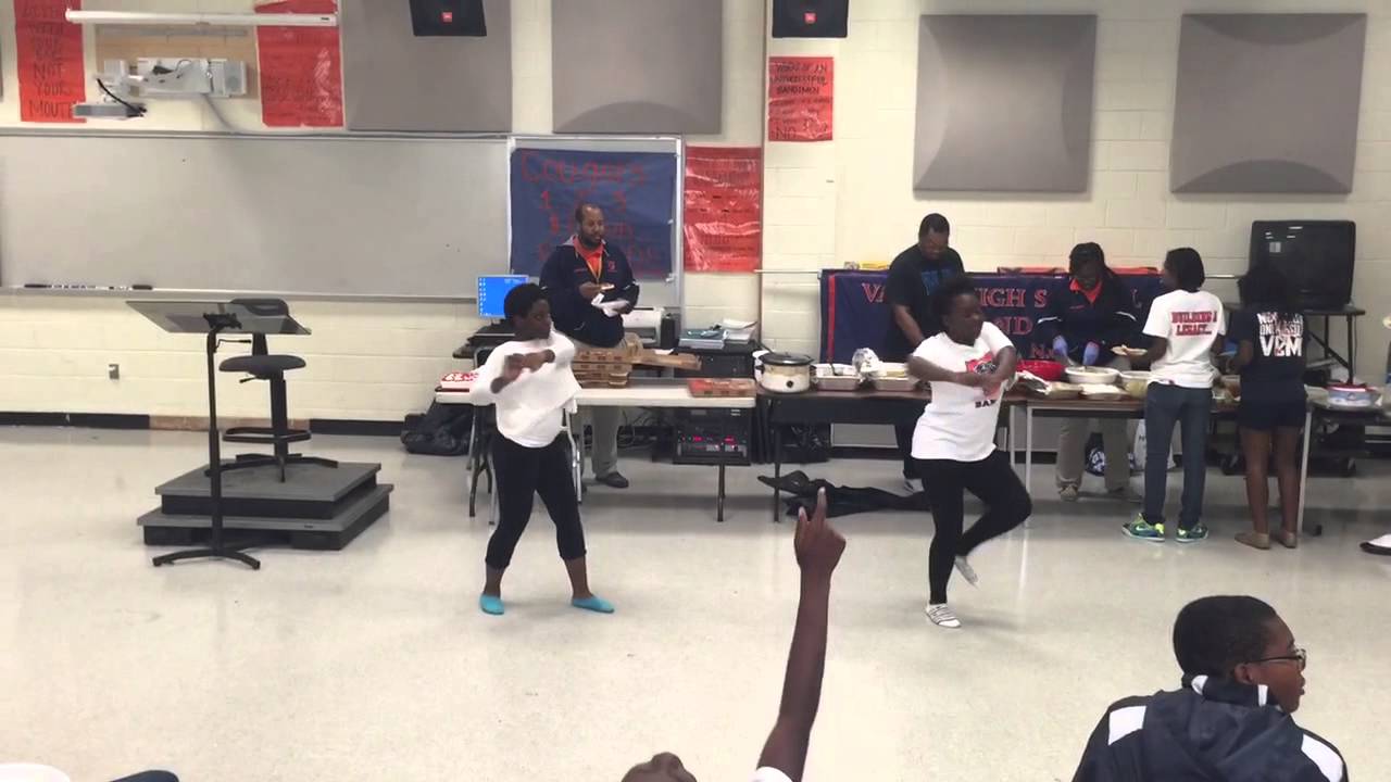 Vance high school marching band talent show - YouTube