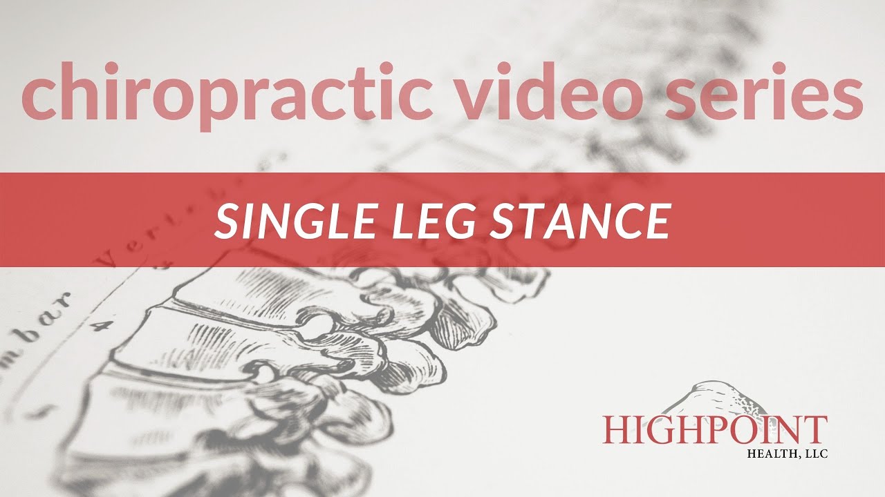 Single Leg Stance - YouTube