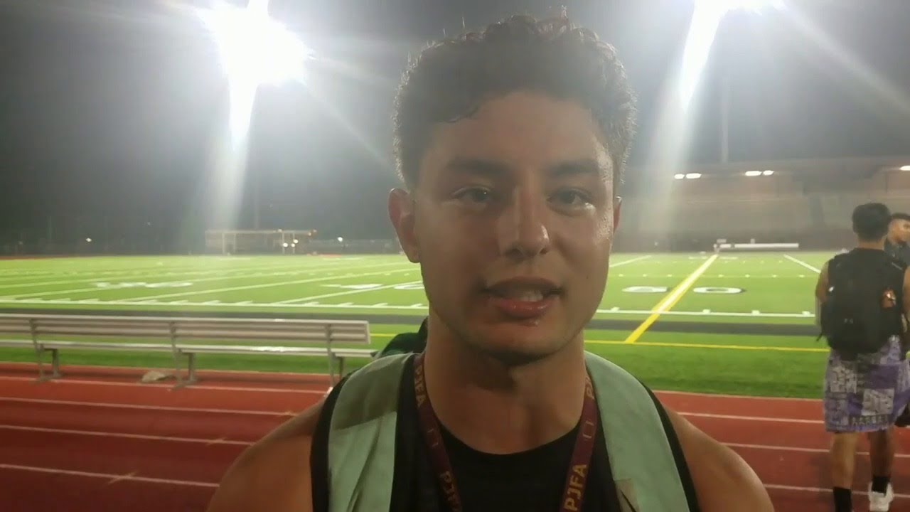 Puyallup QB Jacob Holcomb recaps win over Curtis - YouTube