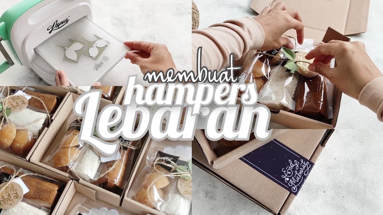 Membuat packaging unik untuk hampers lebaran | Tutorial packaging ...
