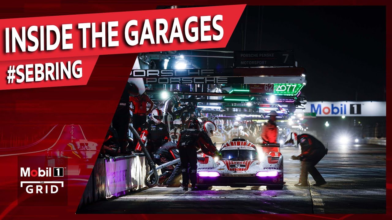Behind the scenes at Mobil 1 12 hours of Sebring | Mobil 1 The Grid ...