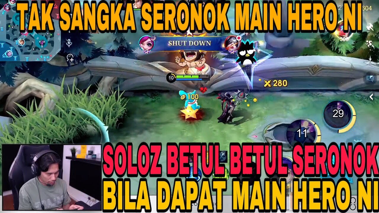 SERONOK SOLOZ KENA KAN MUSUH MACAM NI ! SIAPA SANGKA SOLOZ MAIN HERO NI ...