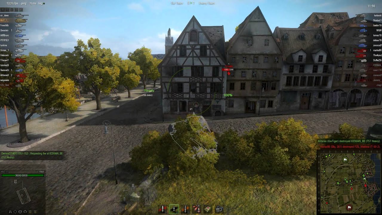 World of Tanks - The Mighty MAUS! - YouTube