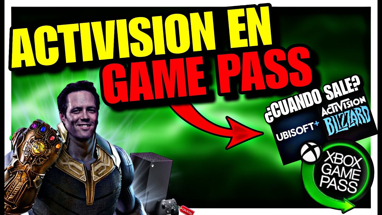 ACTIVISION en el GAME PASS MUY PRONTO y UBISOFT + - YouTube