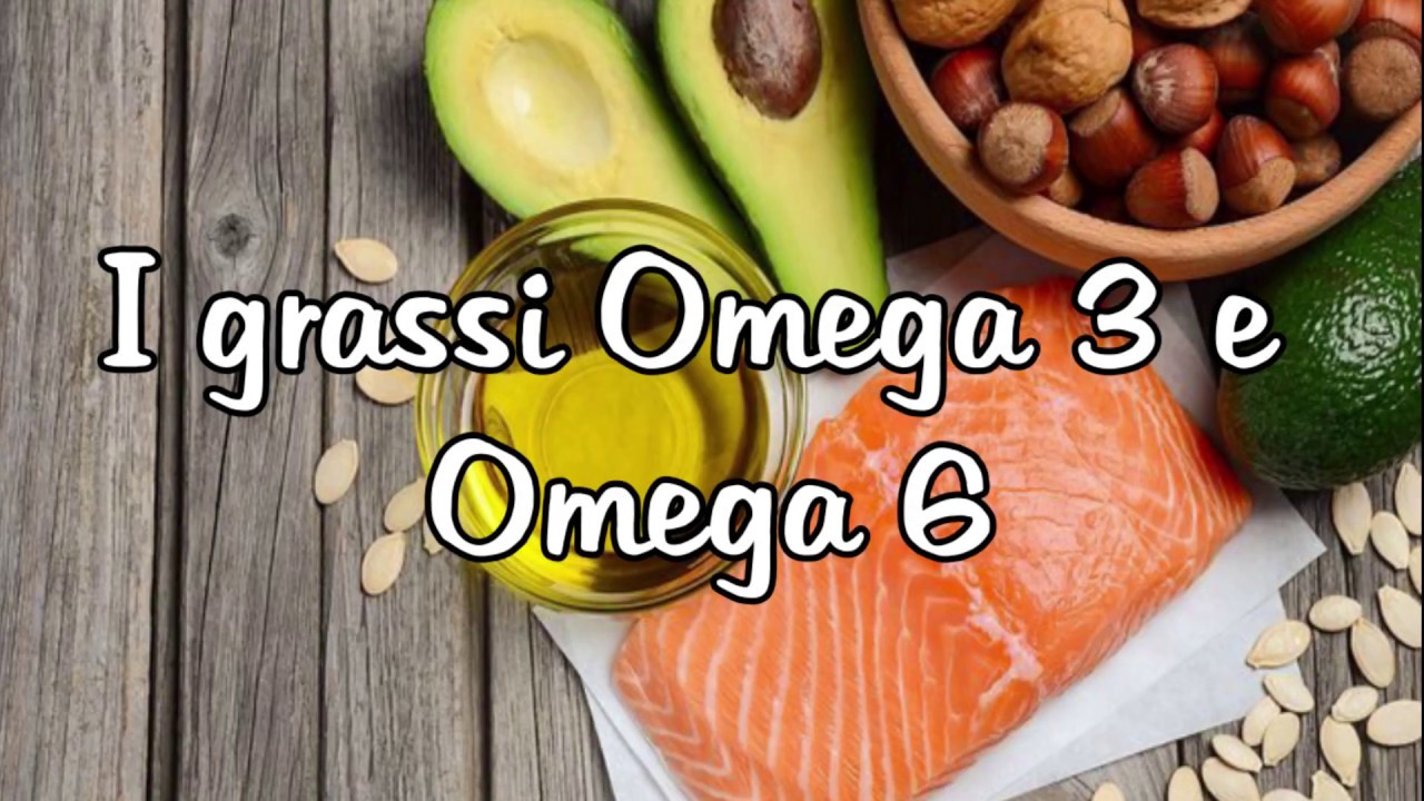Acidi grassi omega 3 e omega 6 - YouTube