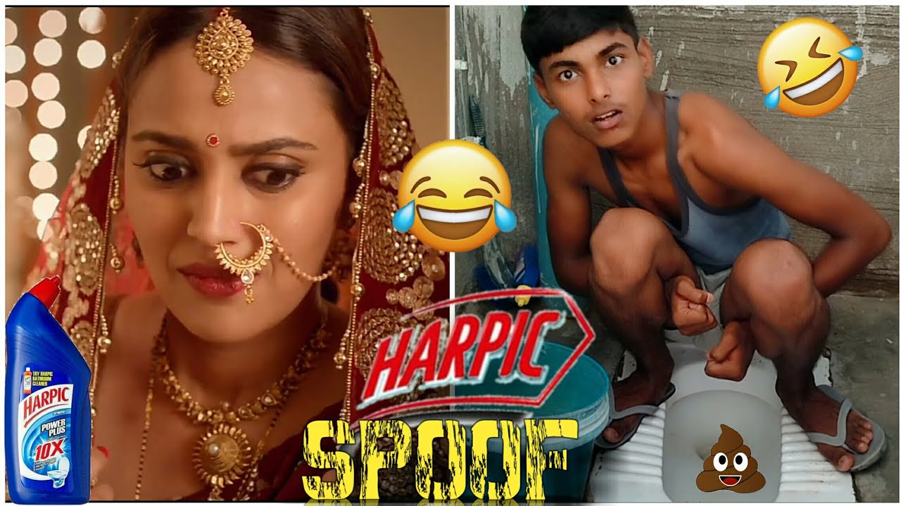 Harpic Ad Funny Comedy Spoof | Akshay Kumar | Rajat Karaiya - YouTube