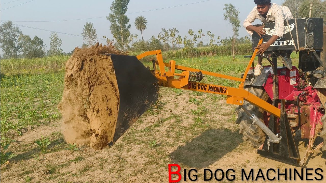 Single jack tractor loader working video(7668020802,8375840427)best ...