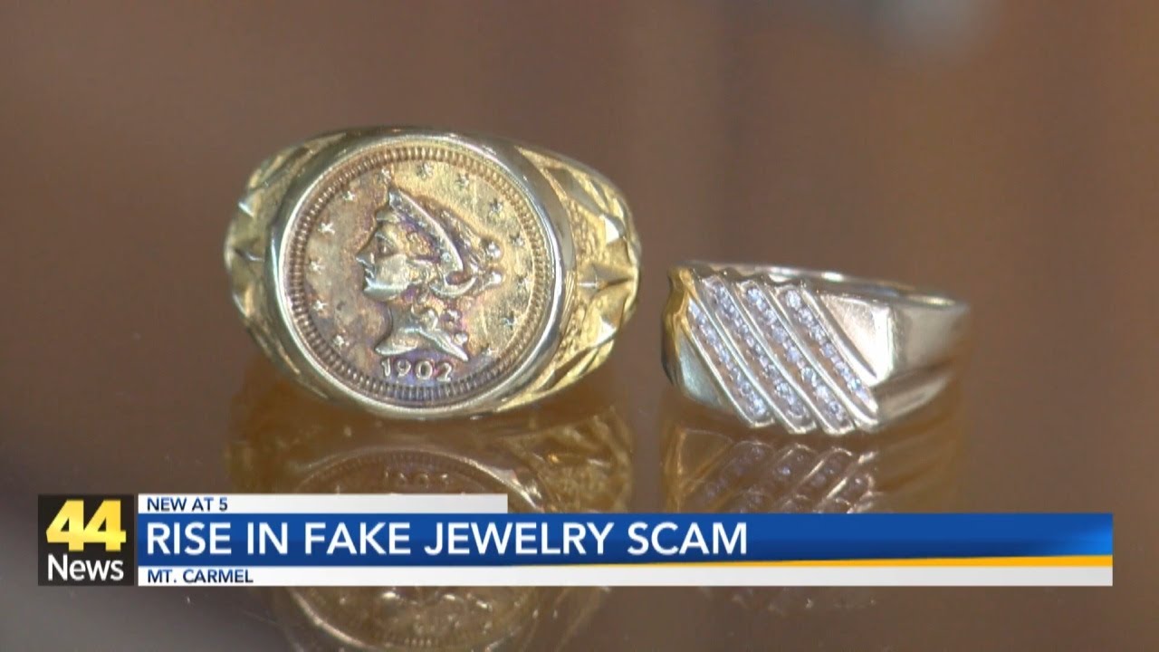 Local jeweler sees increase in fake gold jewelry scam - YouTube