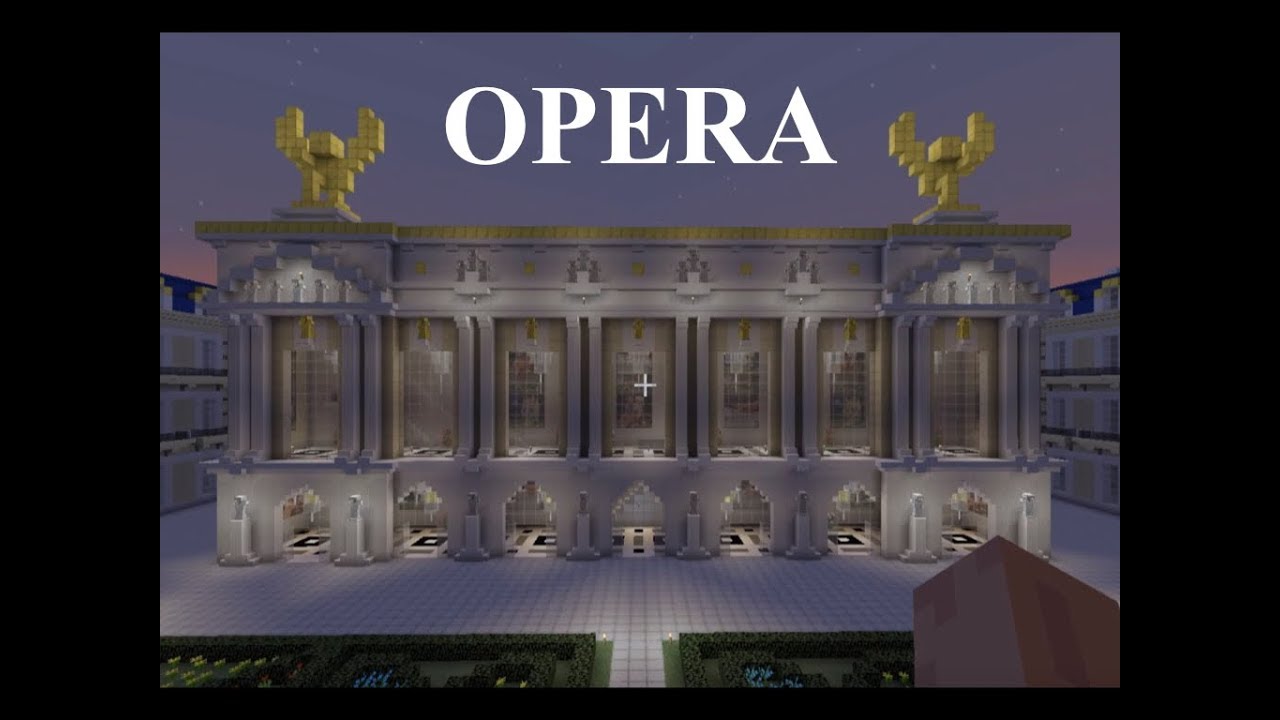 Minecraft Beautiful Classic Opera House of the empire inspired in Opera ...