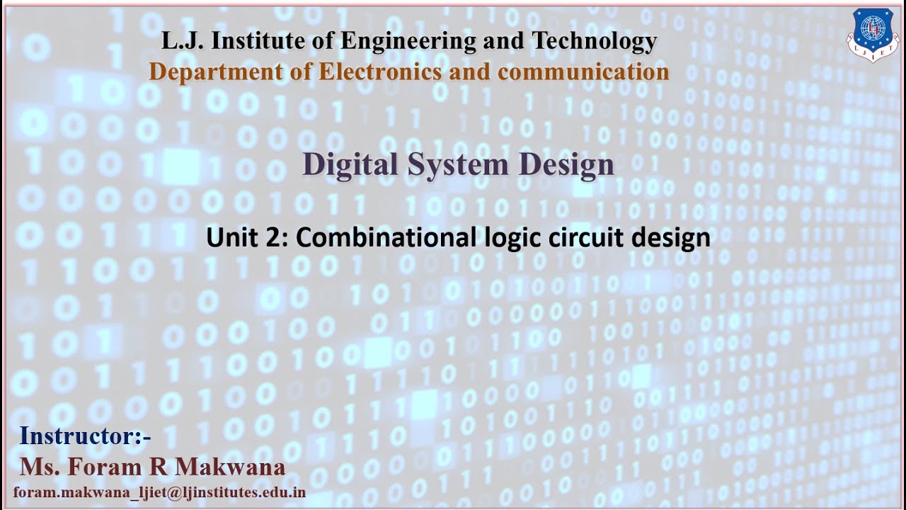 Session 7:Digital system design:3 EC_8 JULY - YouTube