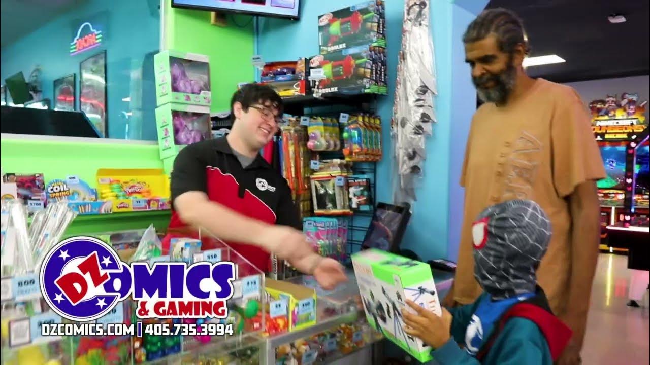 Gaming Entertainment at DZ Comics - YouTube