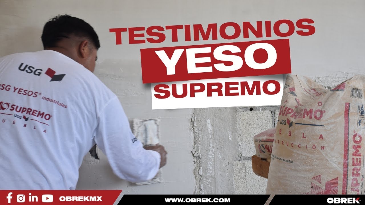 Yeso Supremo Testimoniales - YouTube