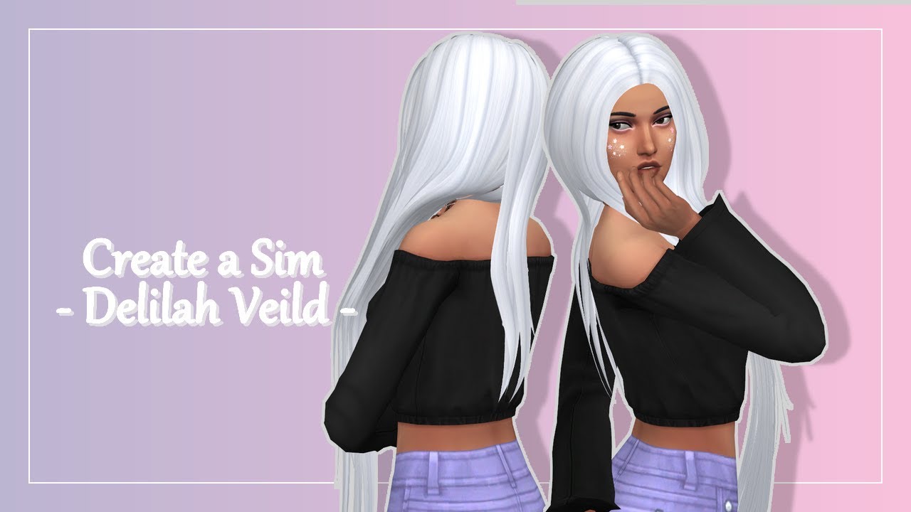 (DELILAH) VEILD (+ CC LINKS) || The Sims 4 - Create a Sim - YouTube