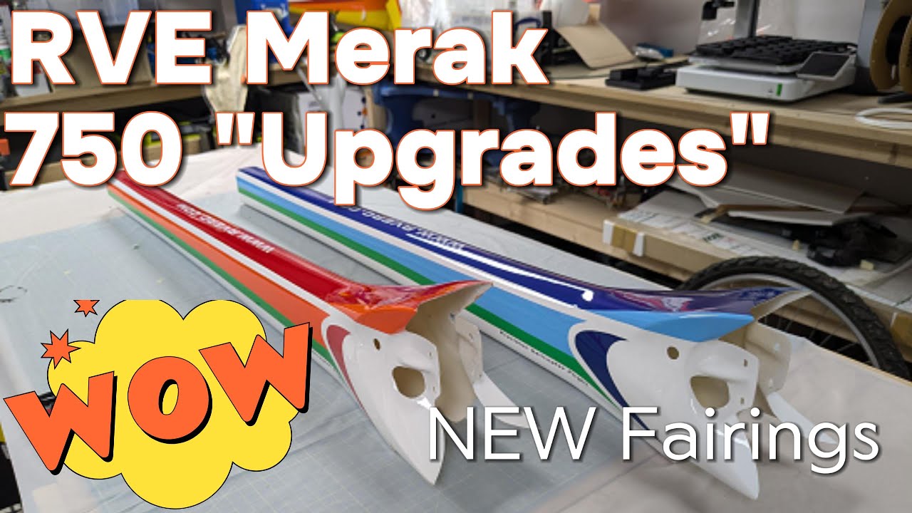 RVE Merak 750 Upgrades - Tail Fairings - YouTube