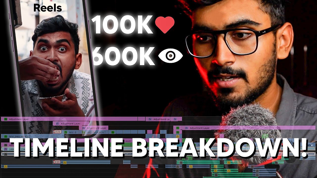 How I made this Viral Reel? (editing breakdown!) - YouTube