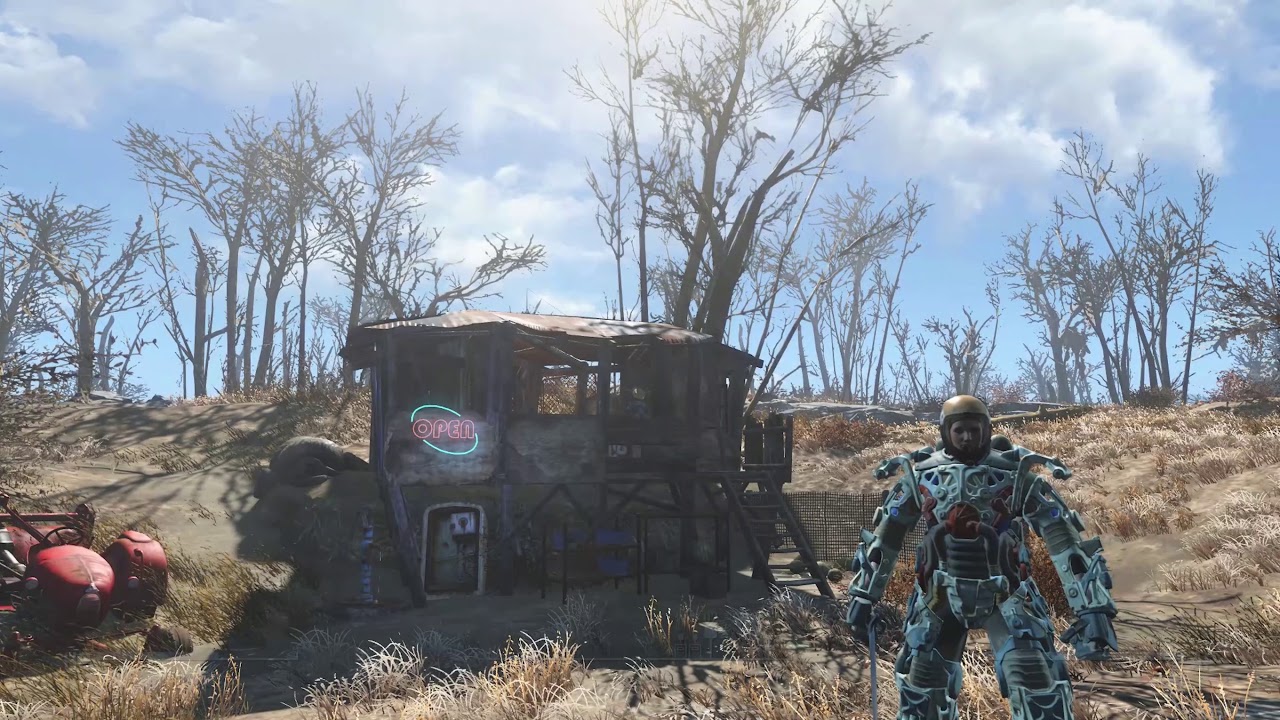 Fallout 4 - Surveys in the Commonwealth - Leonard Moore's Store - YouTube