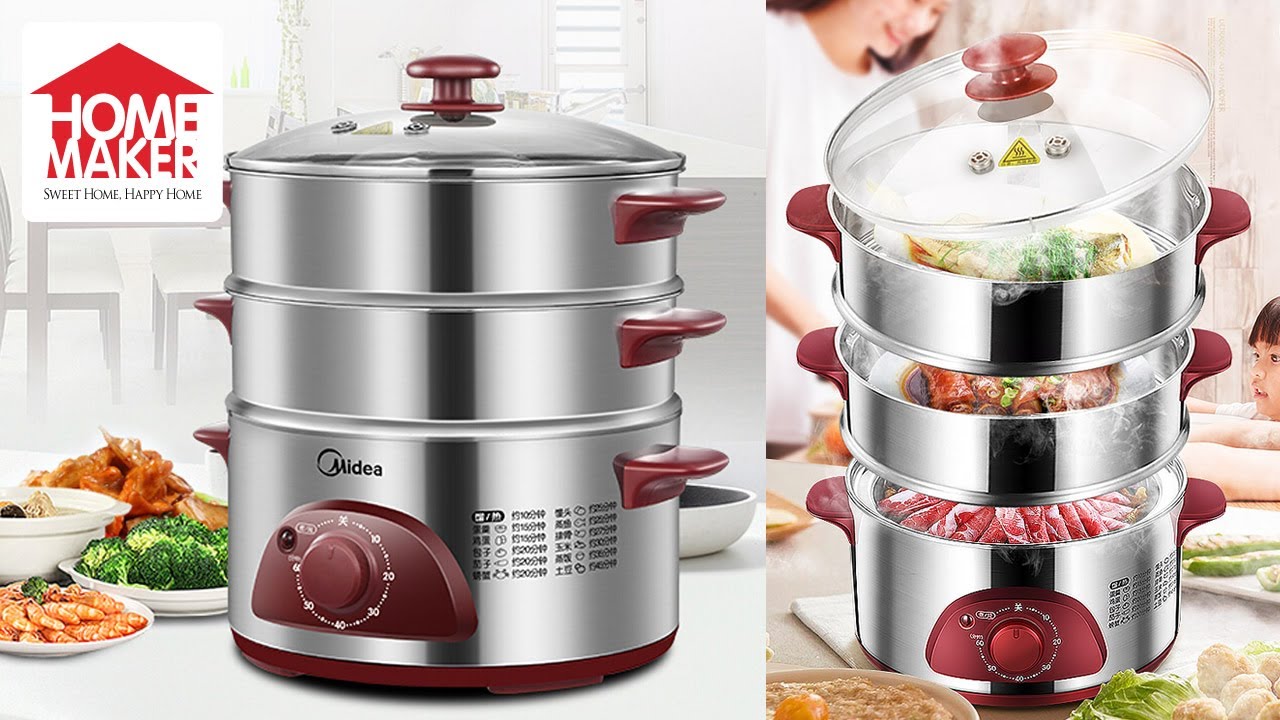 Multi-functional 10L Large Capacity Stainless Steel Electric Food ...