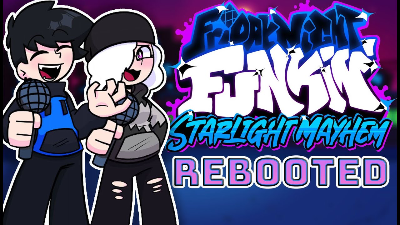 Friday Night Funkin' VS CJ & Ruby Starlight Mayhem Mod Rebooted - YouTube