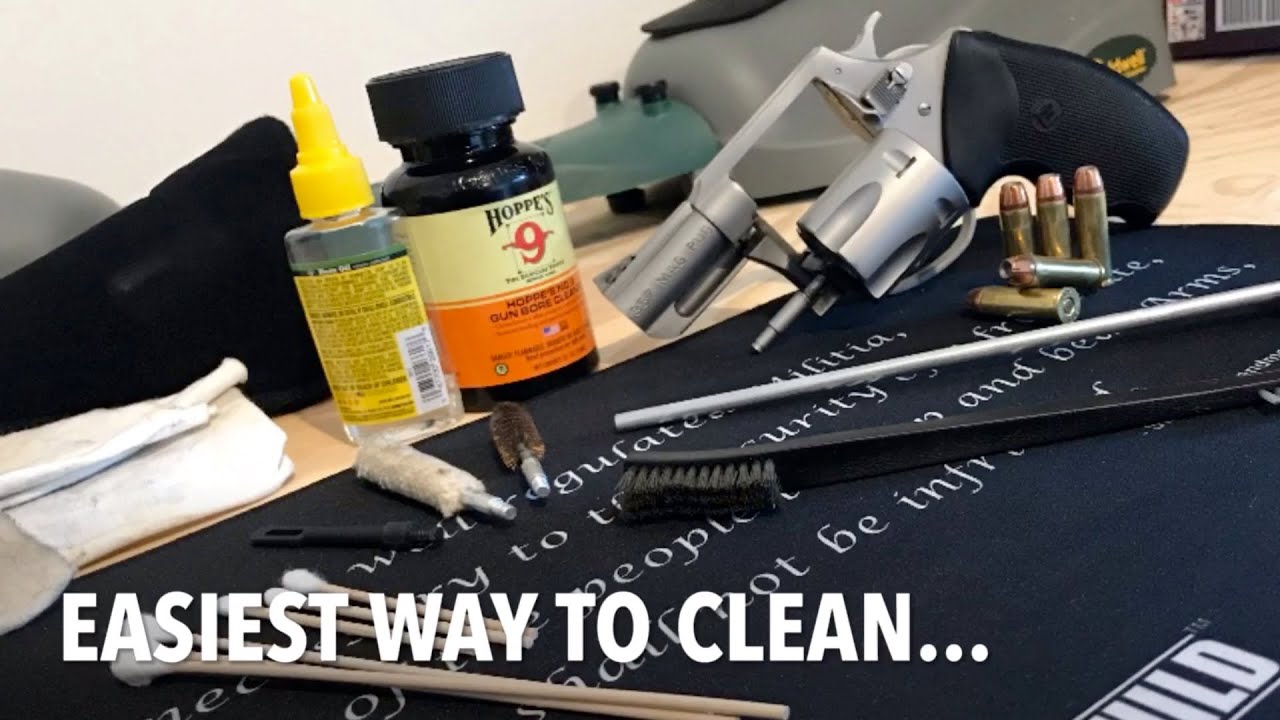 Range Day Tech: How to Clean a Revolver - YouTube