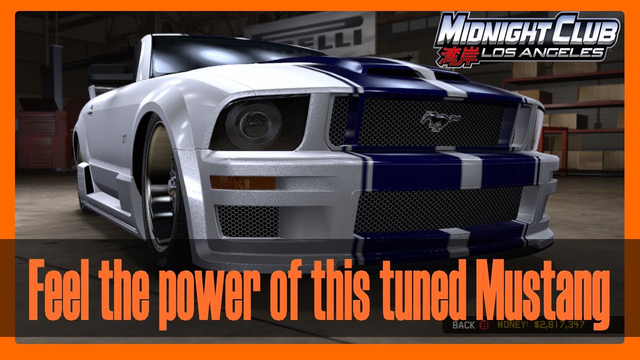 Feel the power of this tuned Mustang - Midnight Club LA Xbox One ...