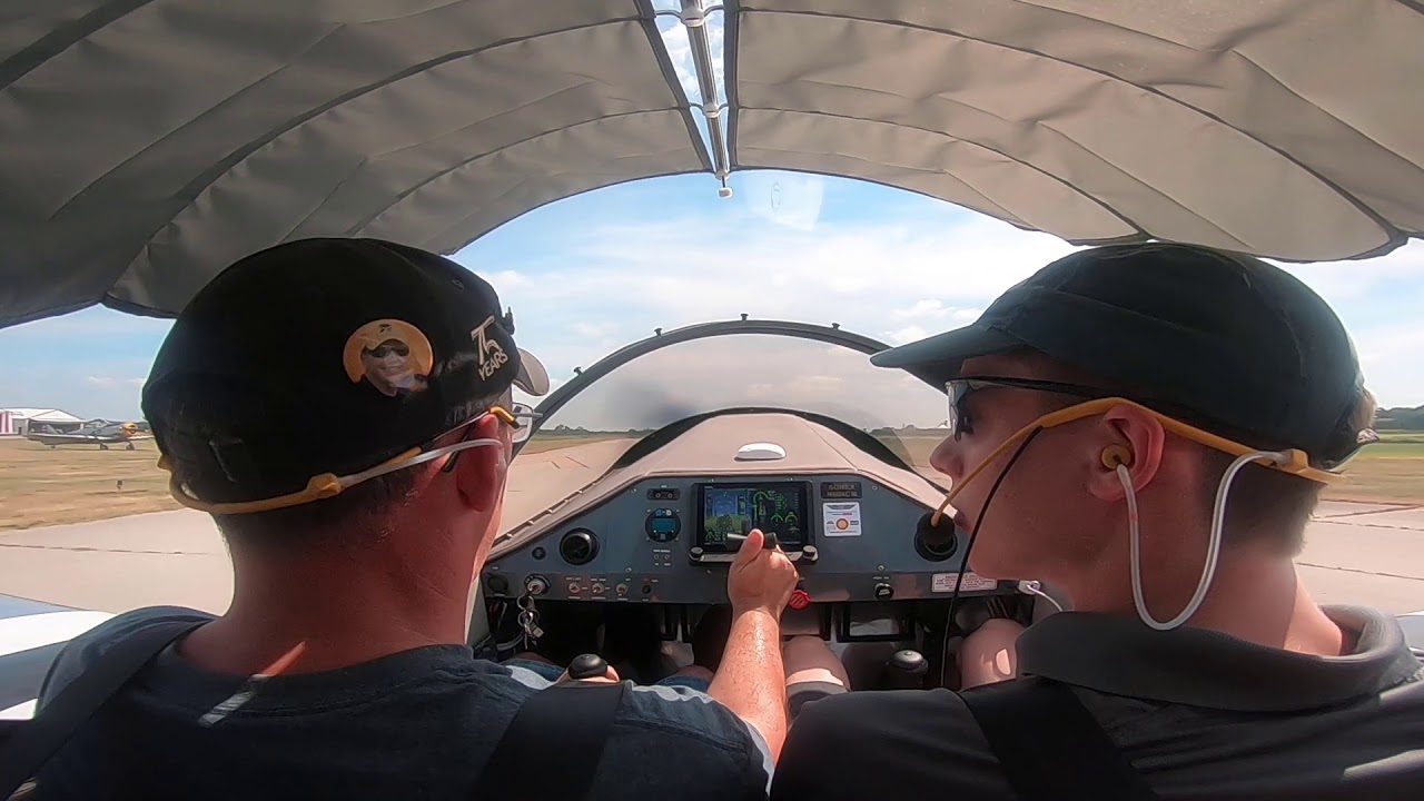 Wingnuts Flying Circuis, Tarkio MO (flying home), 13 July 2019 mp4 ...