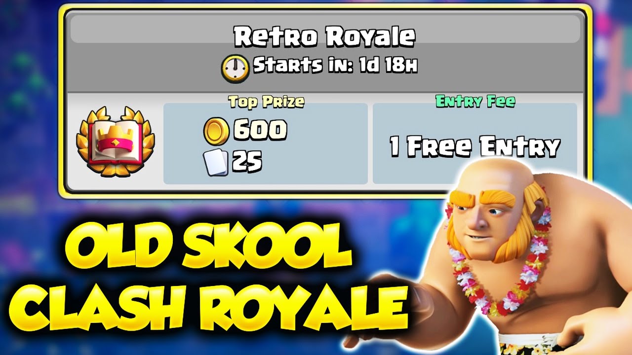 Clash Royale | Dolazi Retro Clash Royale!!! - YouTube