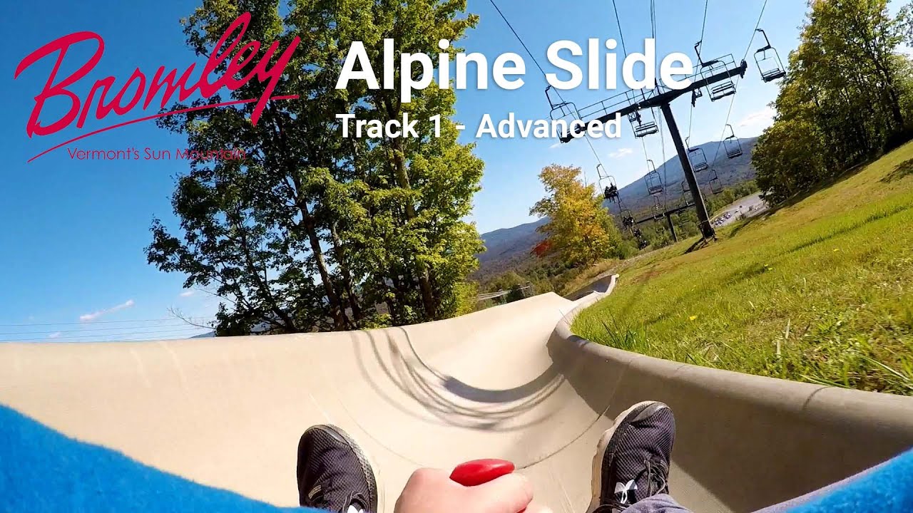 Bromley Alpine Slide - Track 1 (Advanced) - YouTube