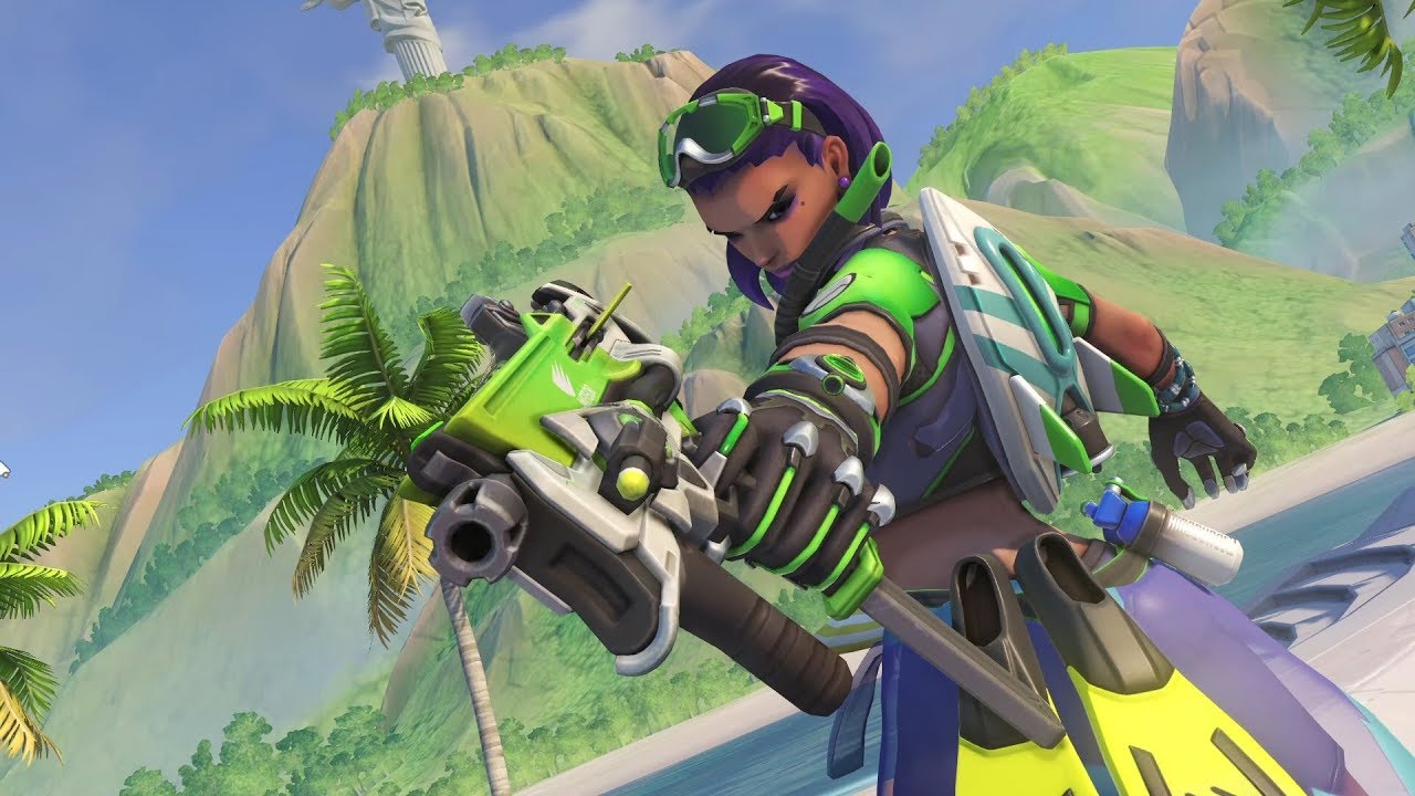 Sombra - Tulum - Overwatch 2017 Summer Skin Spotlight - YouTube
