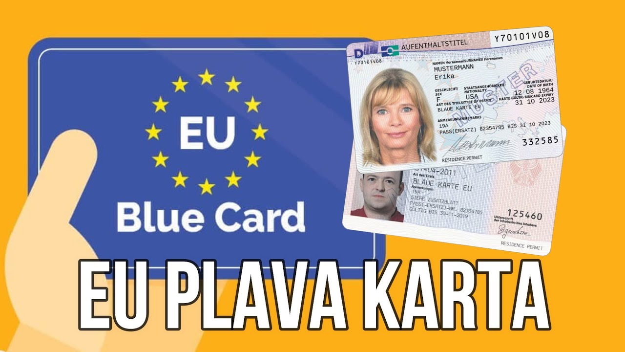 EU PLAVA KARTA - Uslovi i kako aplicirati objašnjeno / AUFENTHALTSTITEL - YouTube