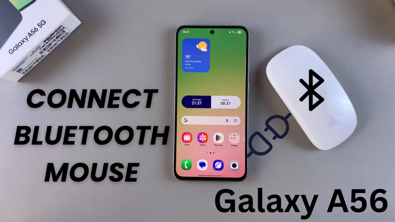 How To Connect Bluetooth Mouse To Samsung Galaxy A56 - YouTube