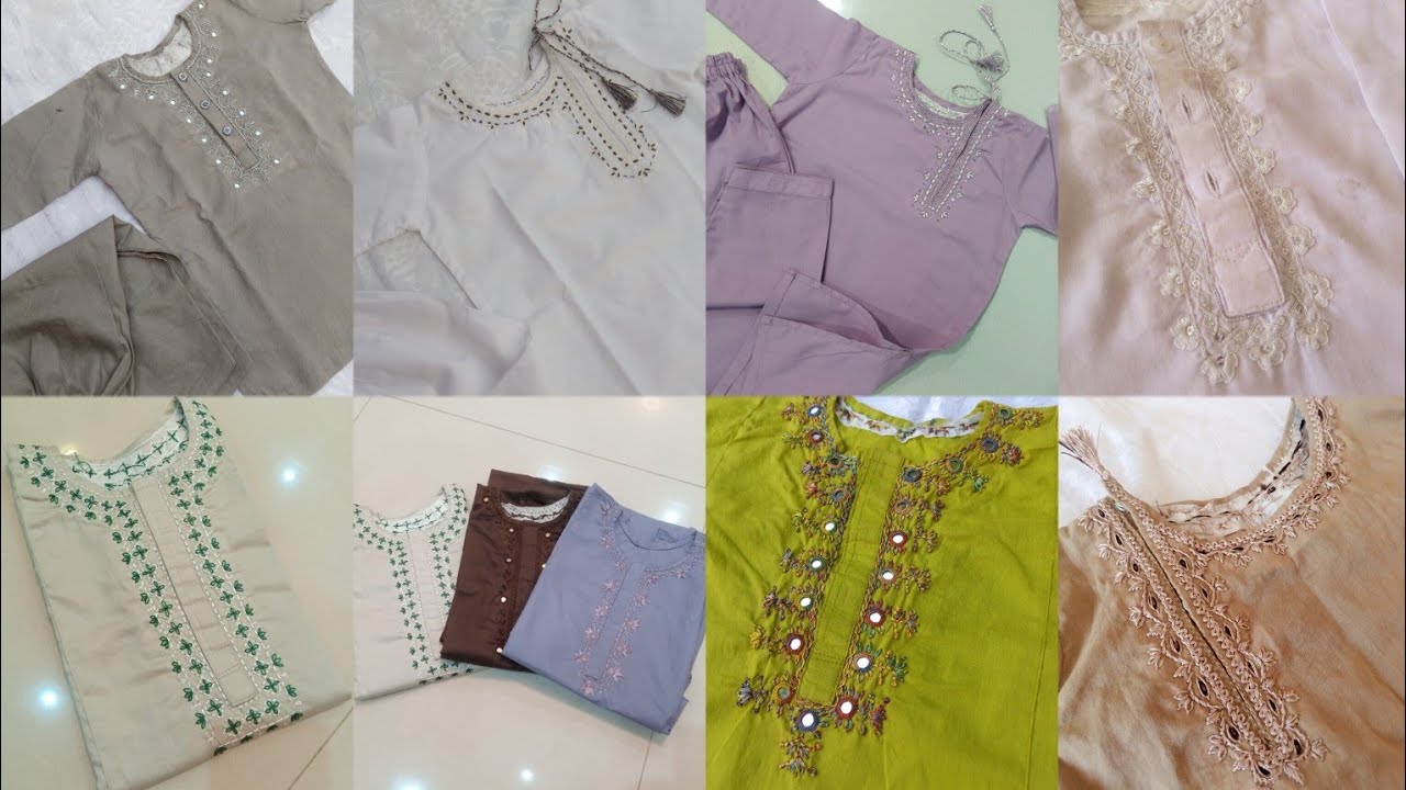 EID embroided Kurta || hand Embroided Sindhi pehryar || Sindhi Shwar ...