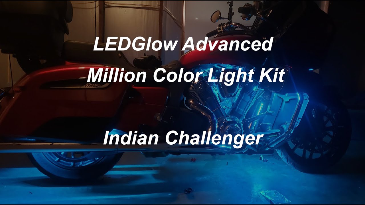 LEDGlow Advanced Million Color Kit Indian Challenger - YouTube