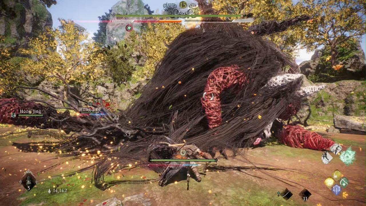 Aoye boss fight; Water/Metal build. Wo Long: Fallen Dynasty - YouTube