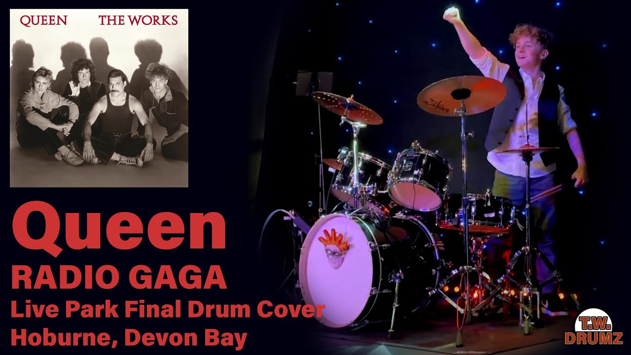 Queen - Radio Gaga (Live Drum Cover) - YouTube