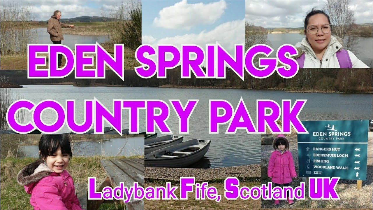 Eden Springs Country Park, Fishing, woodland walks etc., Letham Toll ...