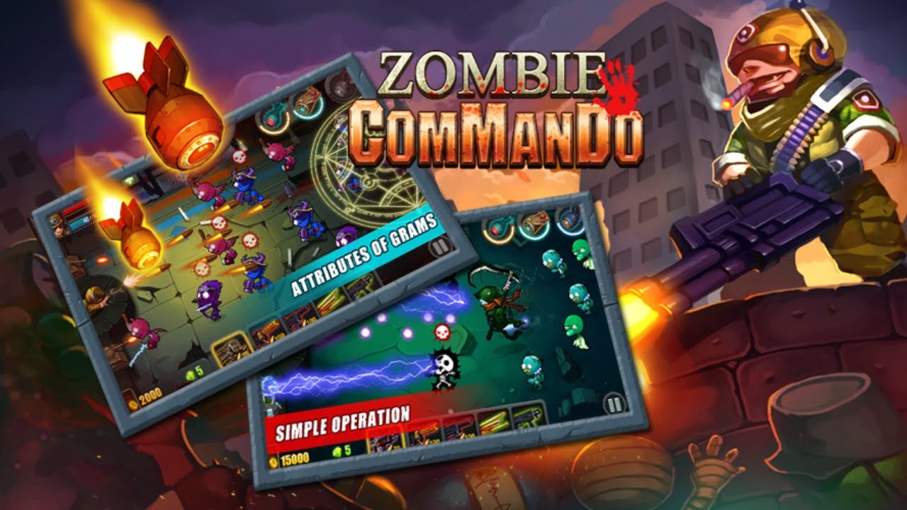 Zombie Commando Game Android Gameplay - YouTube