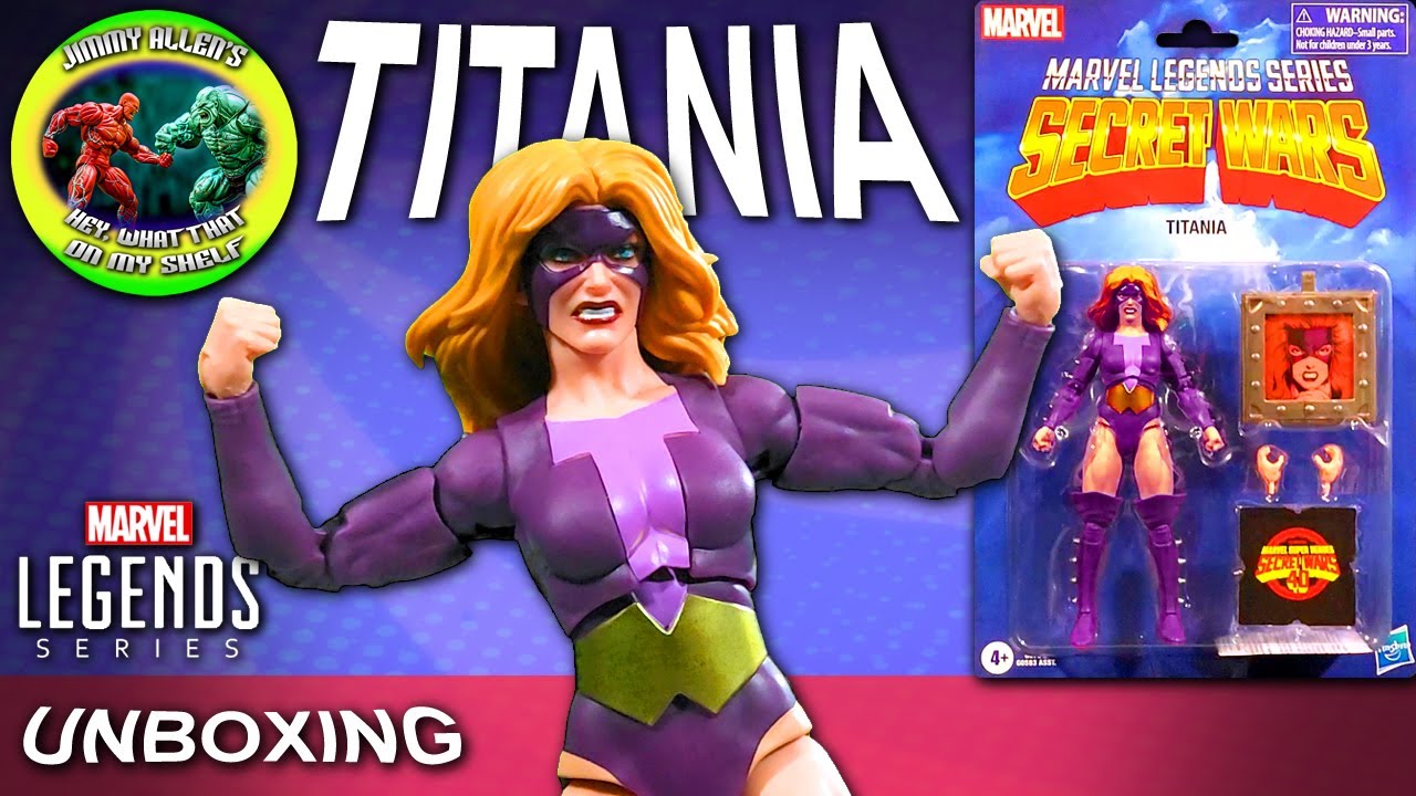 UNBOXING - Marvel Legends - TITANIA - Hasbro - Action Figure - SECRET ...