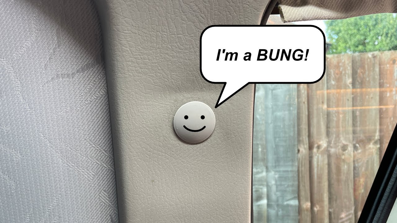 Rubber Bung | Mazda Bongo Seatbelt hole cap/bung - YouTube