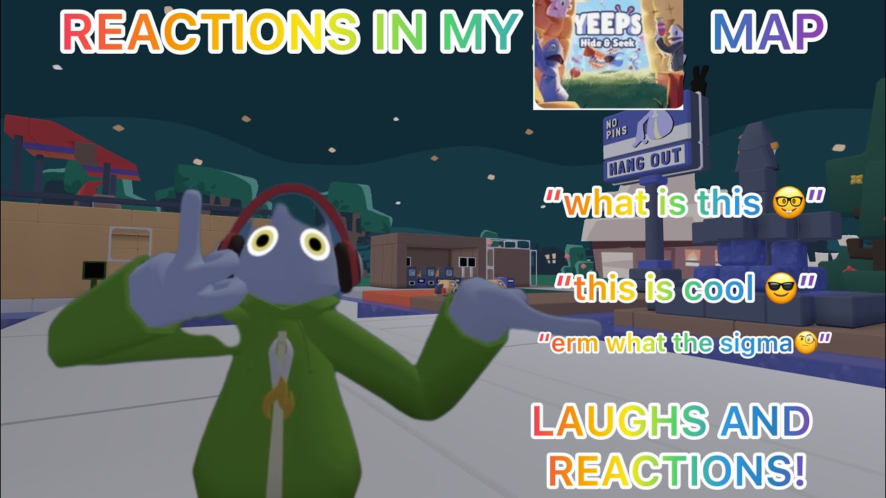 Seeing People’s Reactions when I post my Map in Yeeps! - YouTube