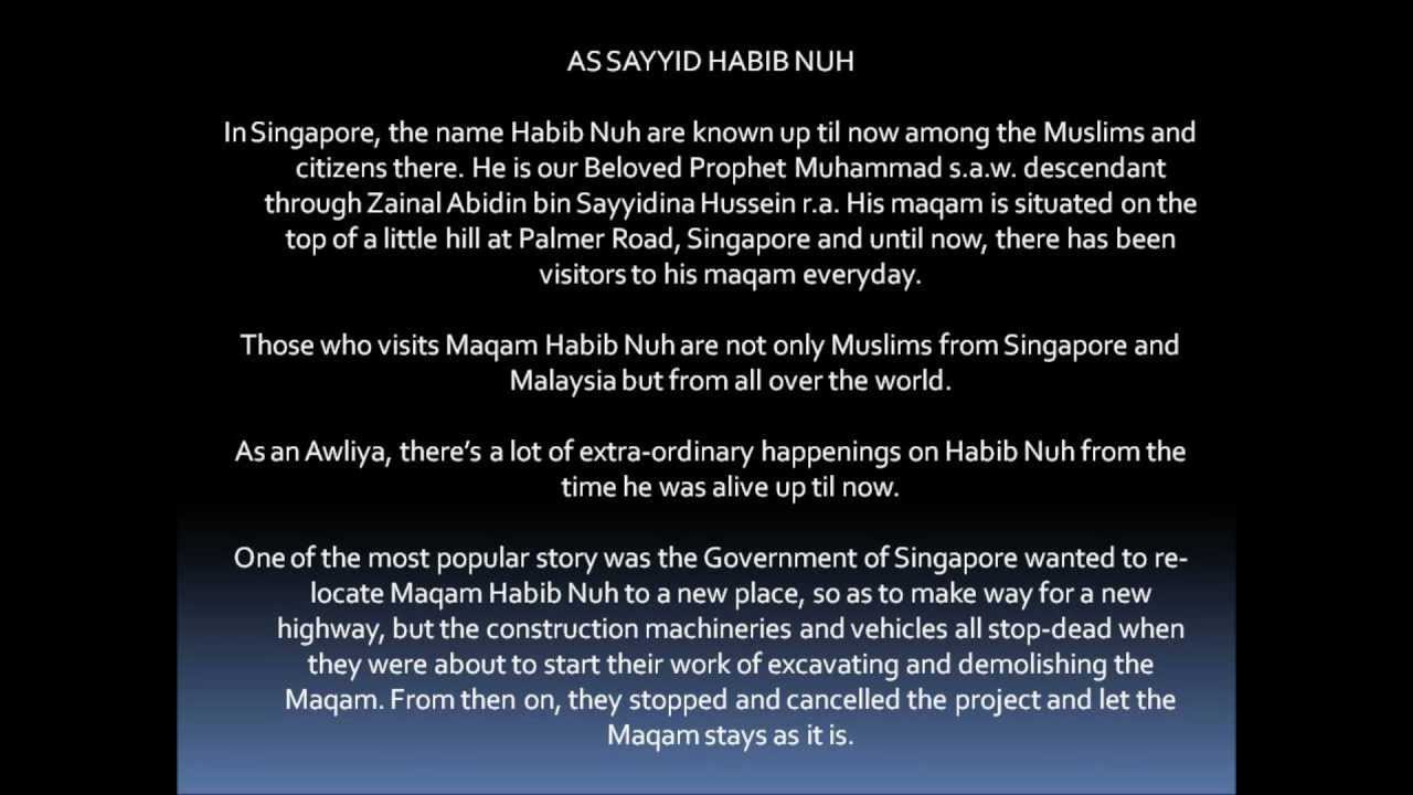 The 7 awliya Allah of The Malay Peninsular - YouTube