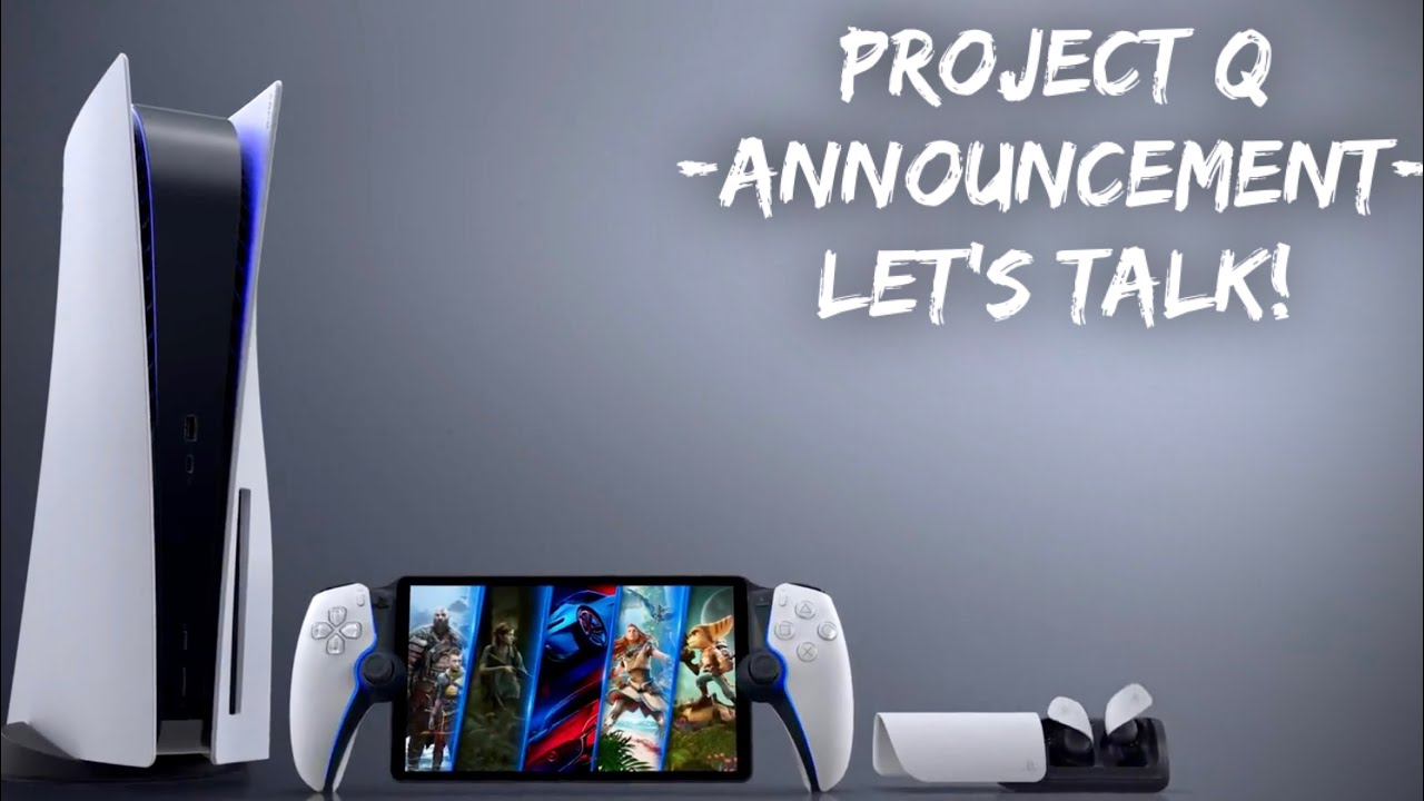 Project Q- NEW (2023) PS5 earbuds & Handheld Device -PlayStation 2023 ...