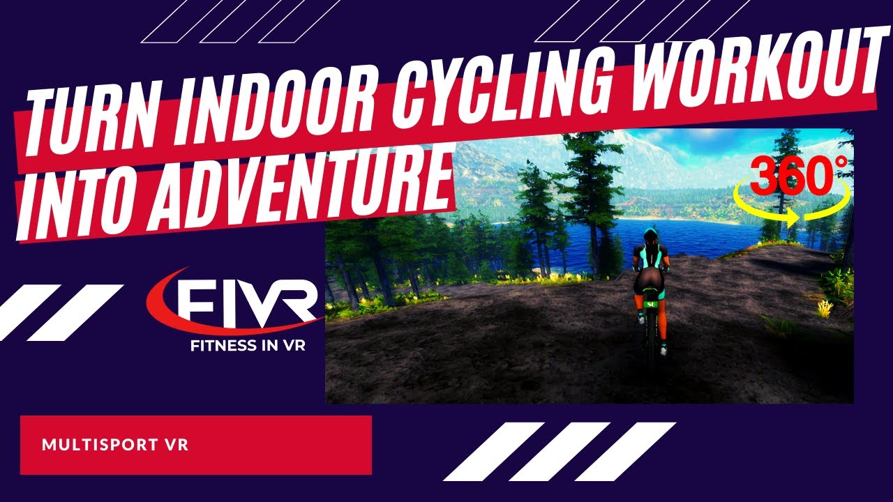 INDOOR CYCLING 31 min VR Descending HIIT Stationary Bike 360 - YouTube