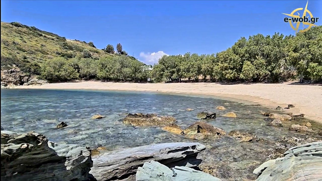 Φύγαμε για Νότια Εύβοια!! Η αιγαιοπελαγίτικη παραλία που σπάνια πιάνει ...