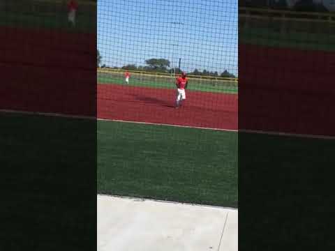 2022 #41 Michael Lippe Picks Up A Triple at WWBA Midwest Freshman - YouTube