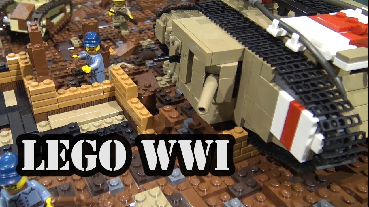 LEGO WWI Allied Attack Trench Battle | Brick Fiesta 2017 - YouTube