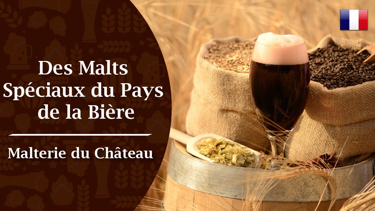 Malterie du Château - Des Malts Spéciaux du Pays de la Bière - YouTube